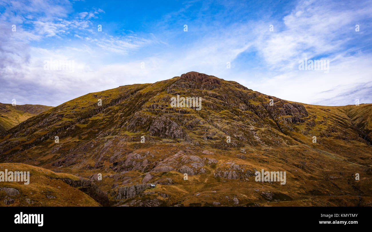 Autumn mountain panorama Glencoe - Scotland Stock Photo - Alamy
