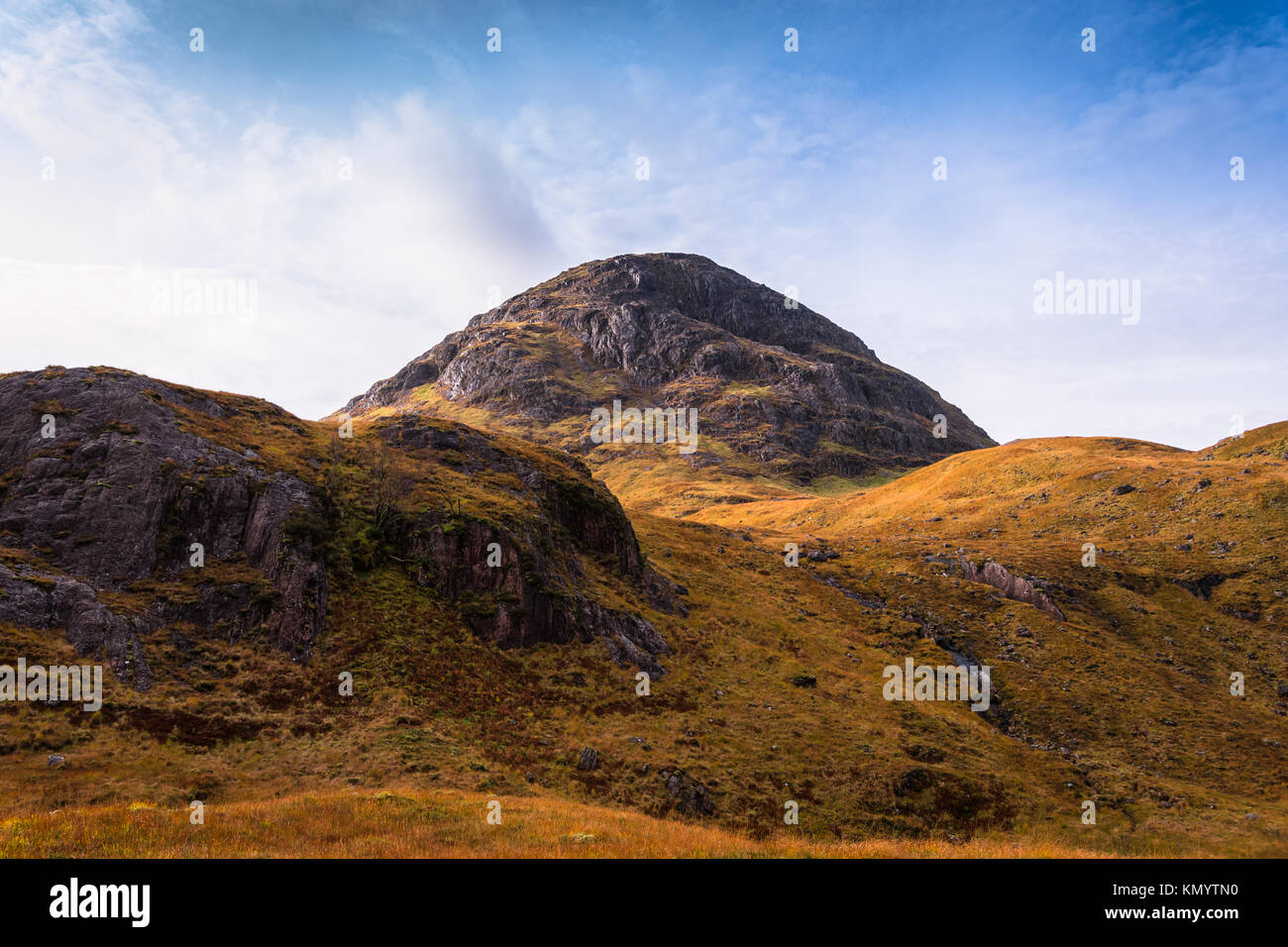 Autumn mountain panorama Glencoe - Scotland Stock Photo - Alamy
