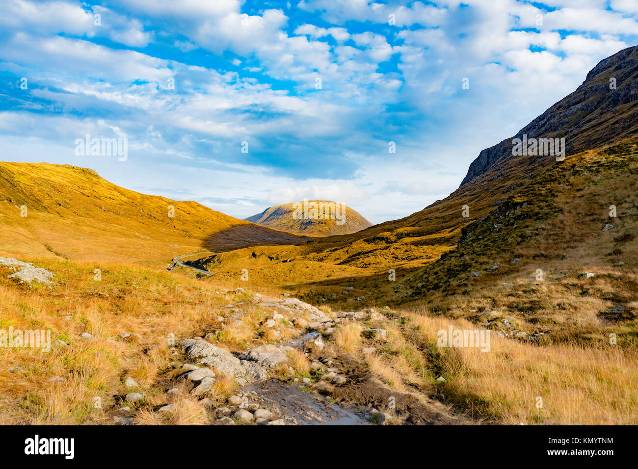 Autumn mountain panorama Glencoe - Scotland Stock Photo - Alamy