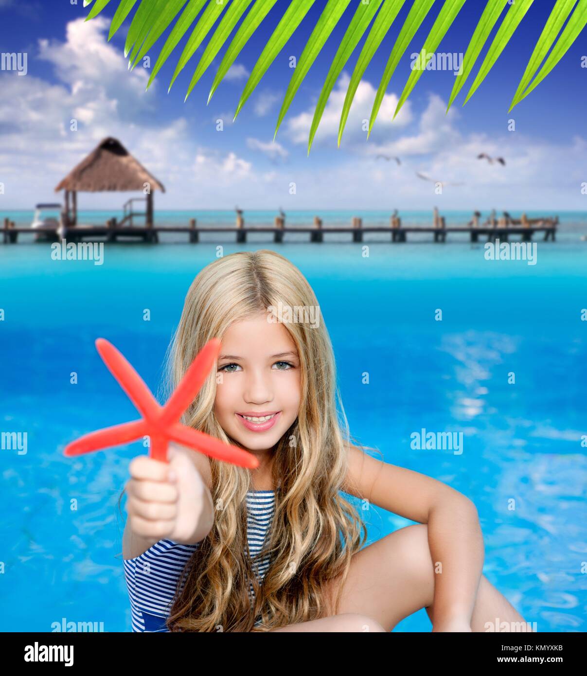 Children with striped swimsuit hi-res stock photography and images - Alamy