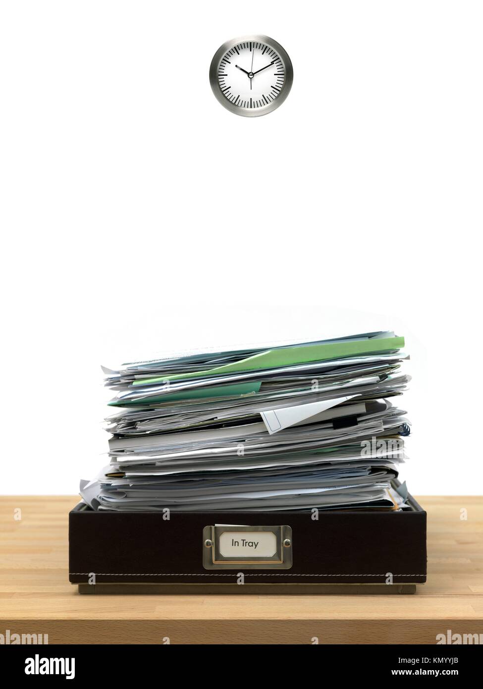 In Out Office Trays In Stock Photos & In Out Office Trays In Stock ...