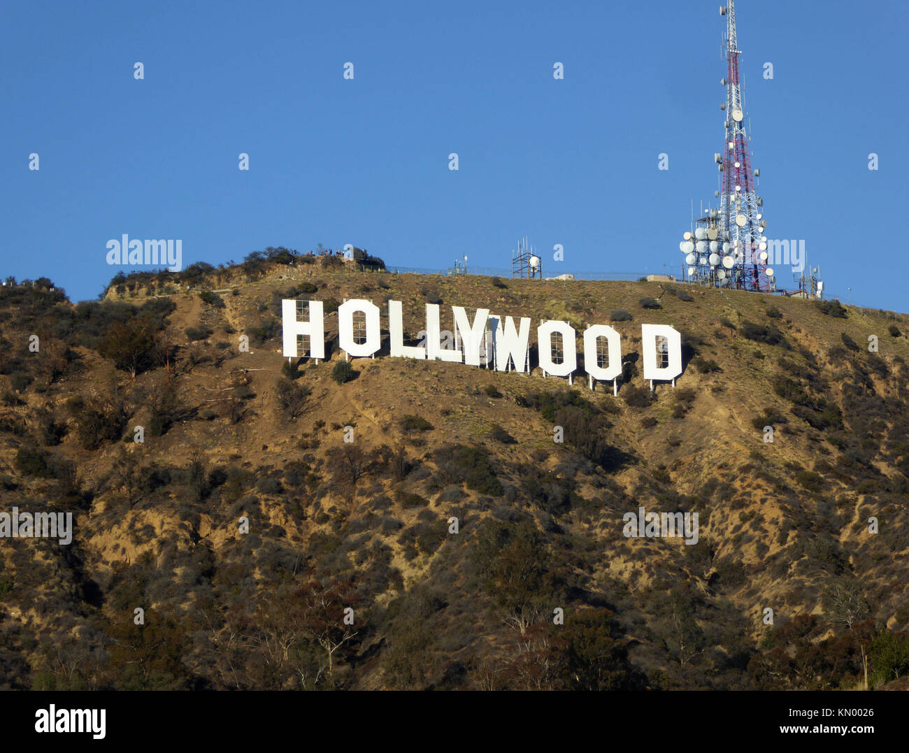 The Hollywood Sign in Los Angeles, California. Photo by Barry King ...