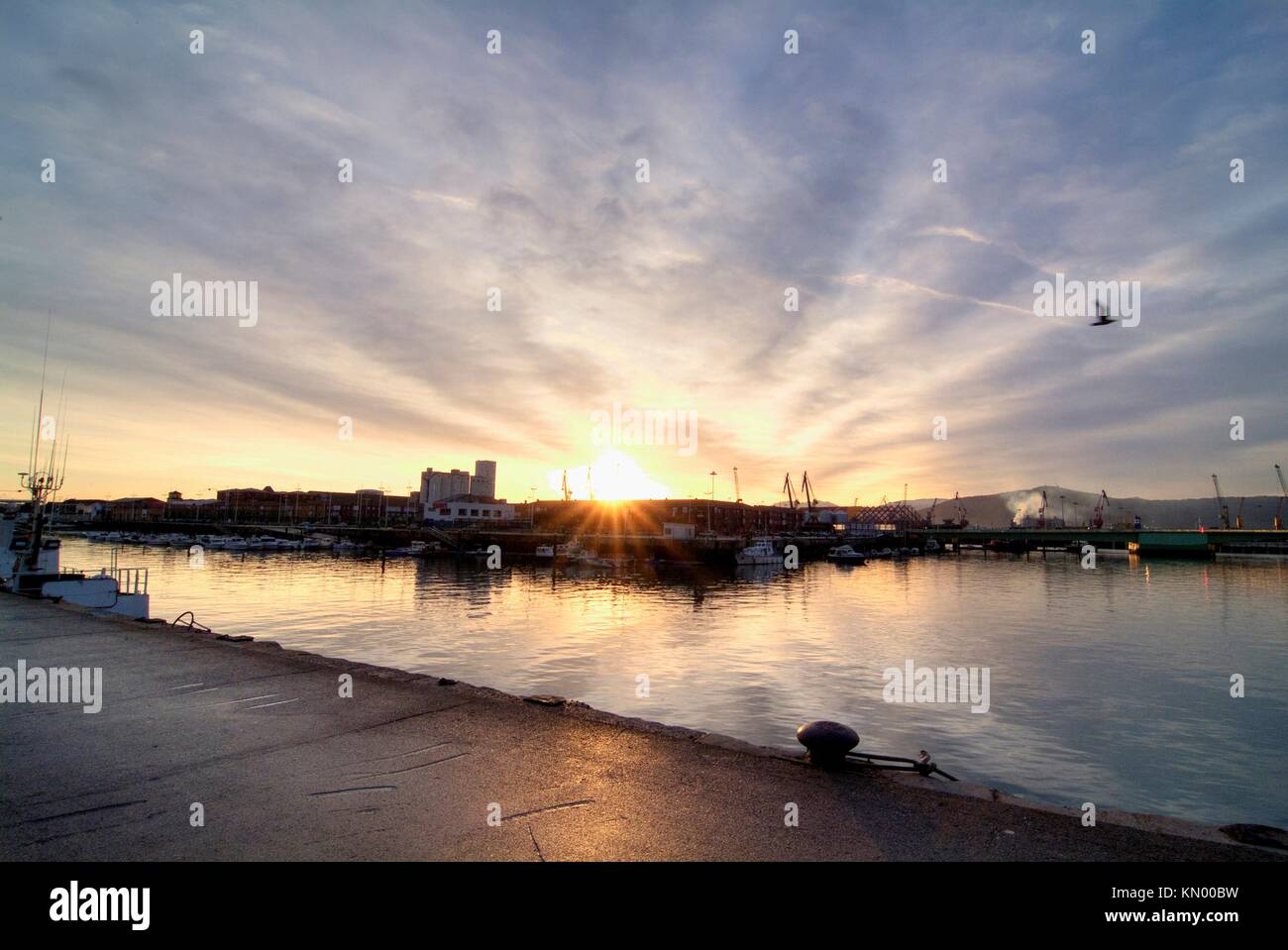 Santander port hi-res stock photography and images - Alamy