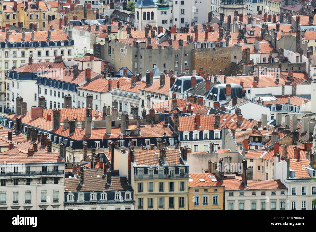 Chimneys on flat roofs hi-res stock photography and images - Alamy