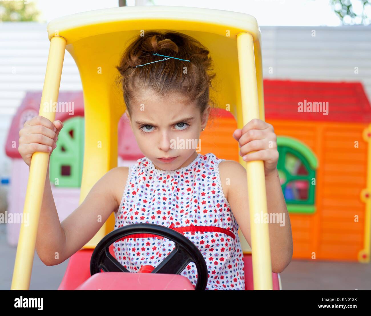 Angry driver child hi-res stock photography and images - Alamy