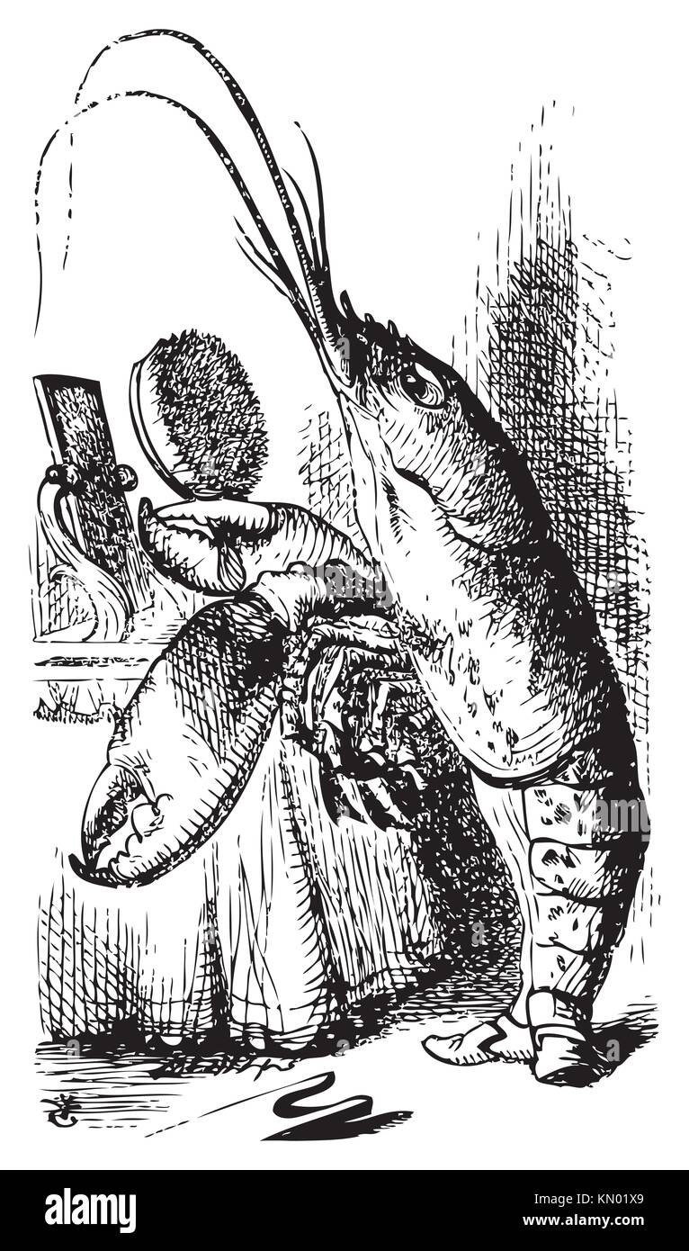 Cartoon by john tenniel cartoon Cut Out Stock Images & Pictures - Alamy