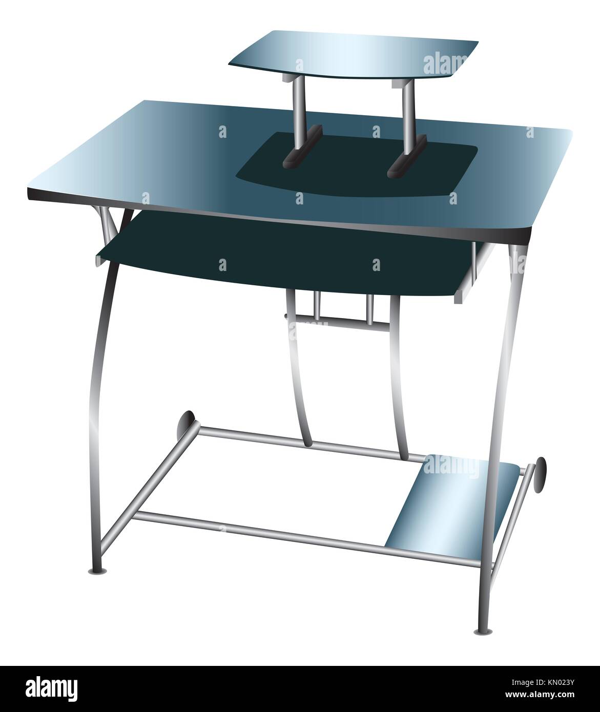 Desk image Cut Out Stock Images & Pictures - Alamy