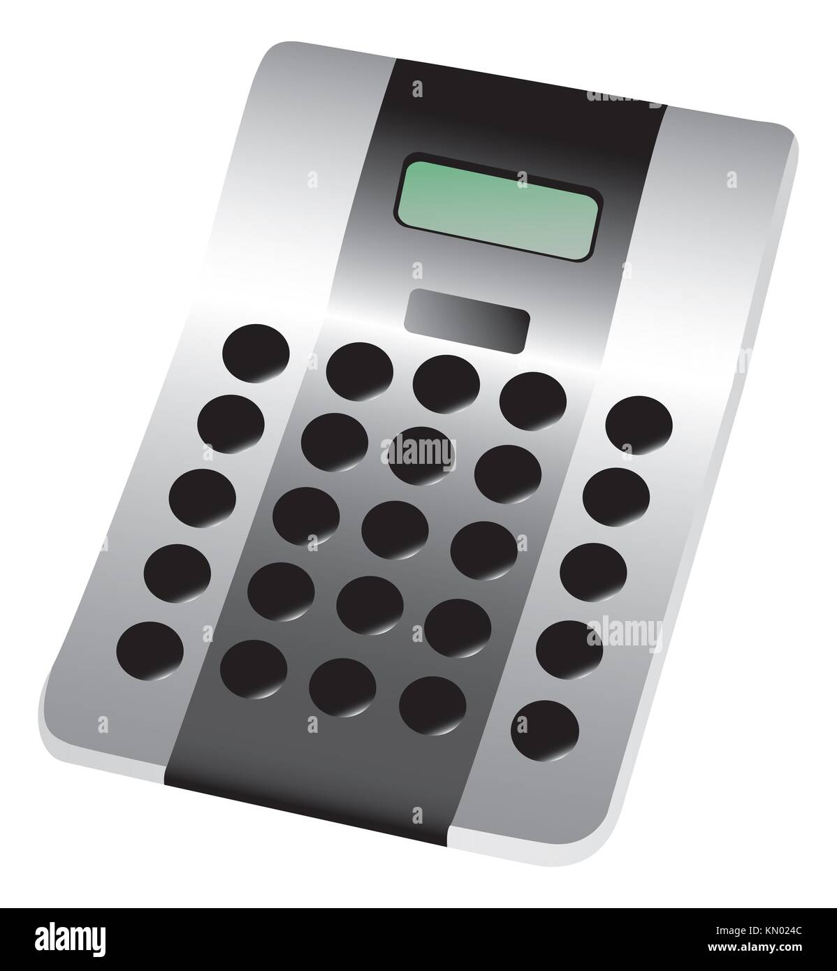 Blank calculator screen Cut Out Stock Images & Pictures - Alamy