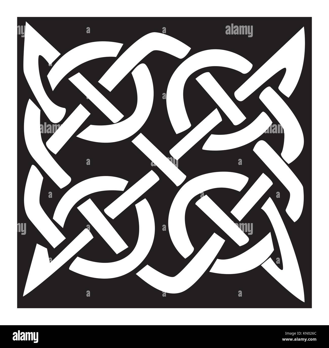 Celtic knot cross design hi-res stock photography and images - Alamy