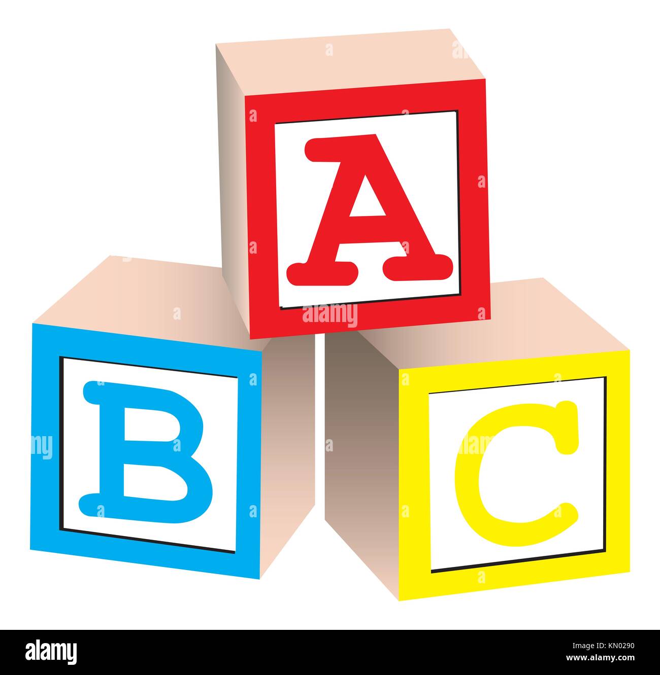 Illustrated alphabet Cut Out Stock Images & Pictures - Alamy