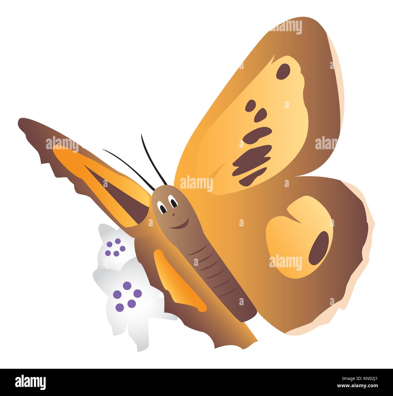 Smile butterfly Cut Out Stock Images & Pictures - Alamy