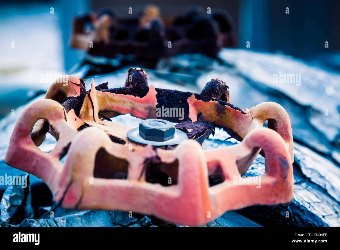 Rusty valve hi-res stock photography and images - Alamy