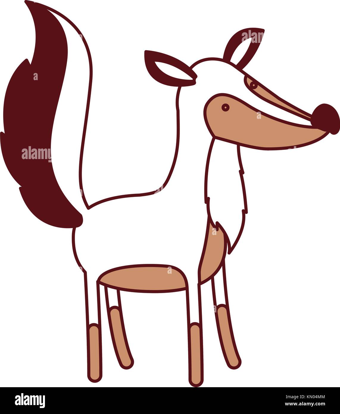 Beautiful thick tail Stock Vector Images - Alamy