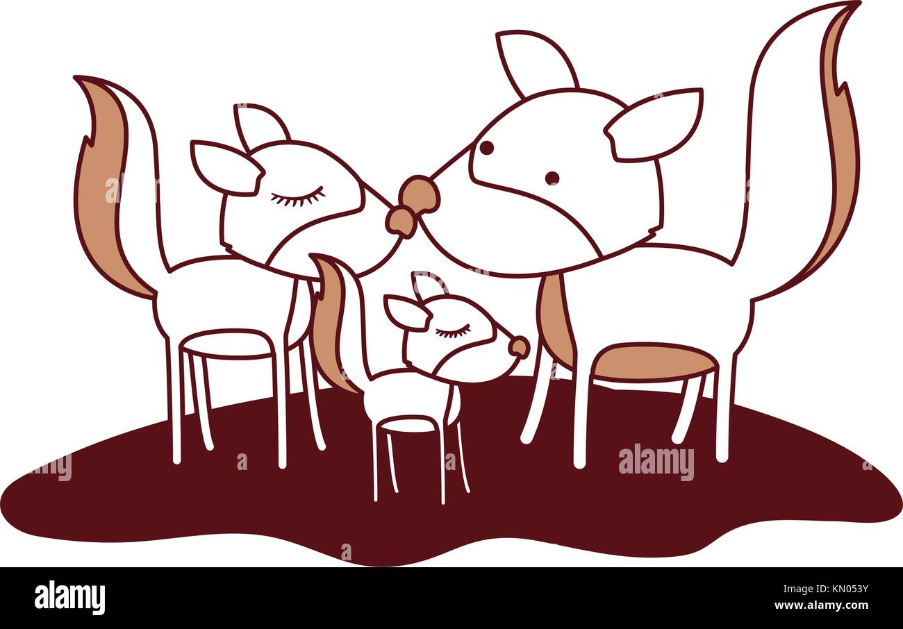 Wolf couple Stock Vector Images - Alamy