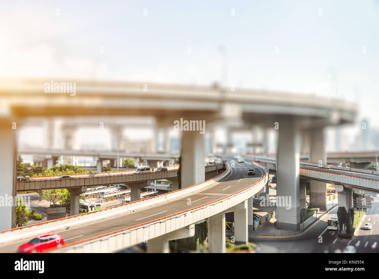 Overpass in Shanghai, China Stock Photo - Alamy