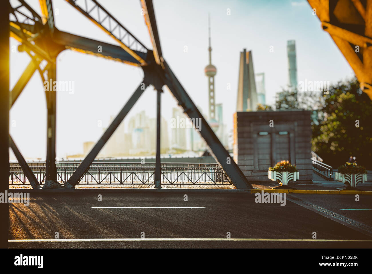 the Waibaidu bridge in Shanghai,China Stock Photo - Alamy