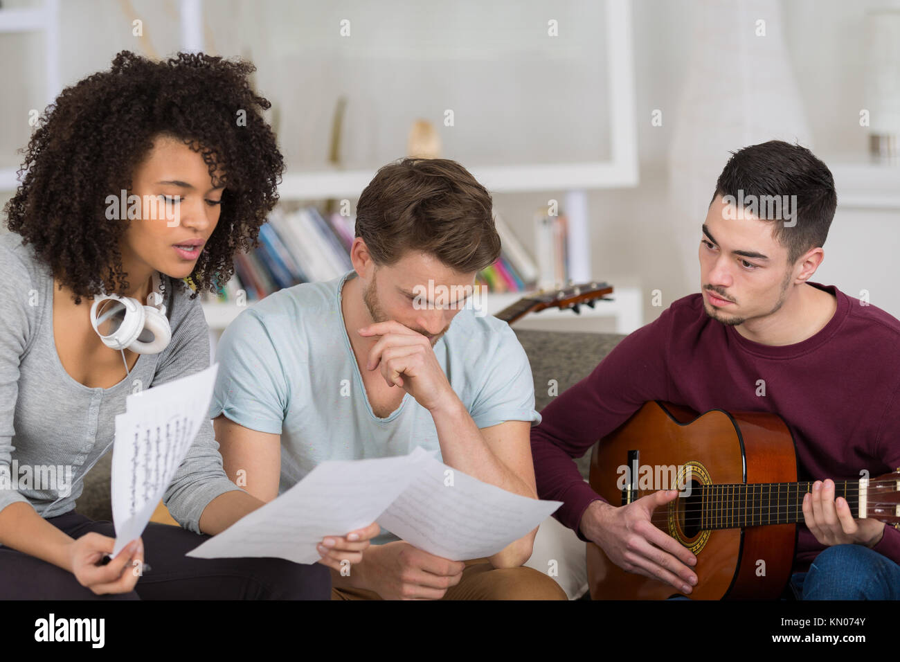 Singer pianist in recording hi-res stock photography and images - Alamy