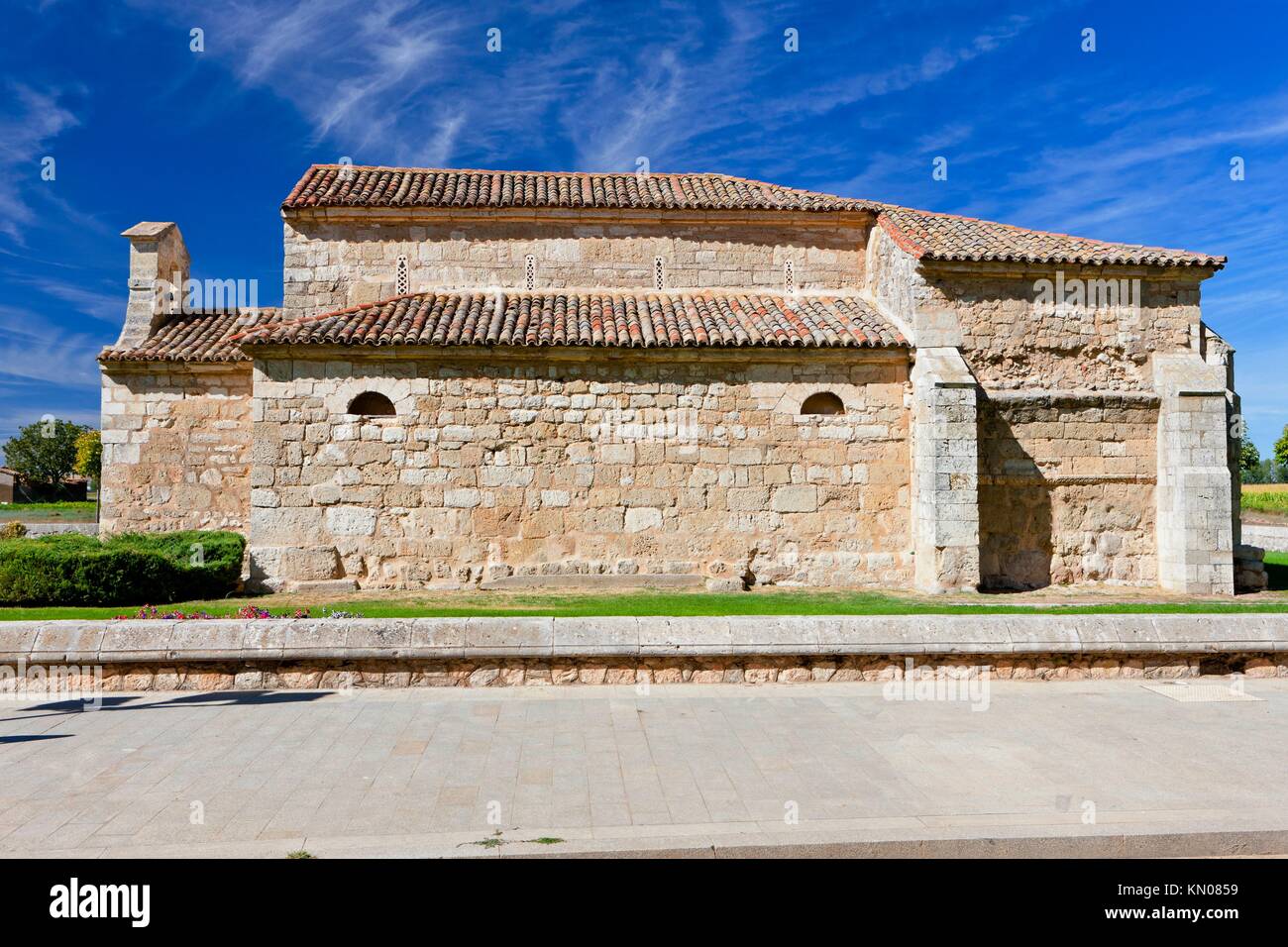 The church of san juan de banos de cerrato hi-res stock photography and ...