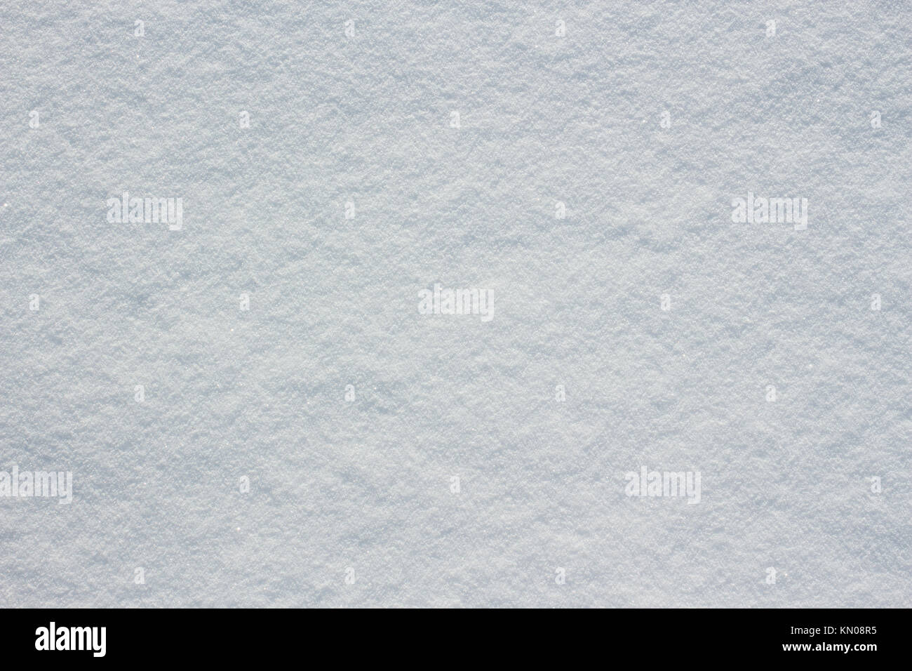 Texture of fresh snow covering ground thickly on frosty winter morning ...