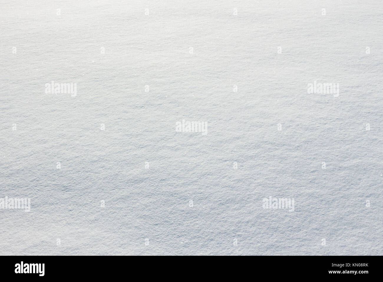 Texture of fresh snow covering ground thickly on frosty winter morning ...