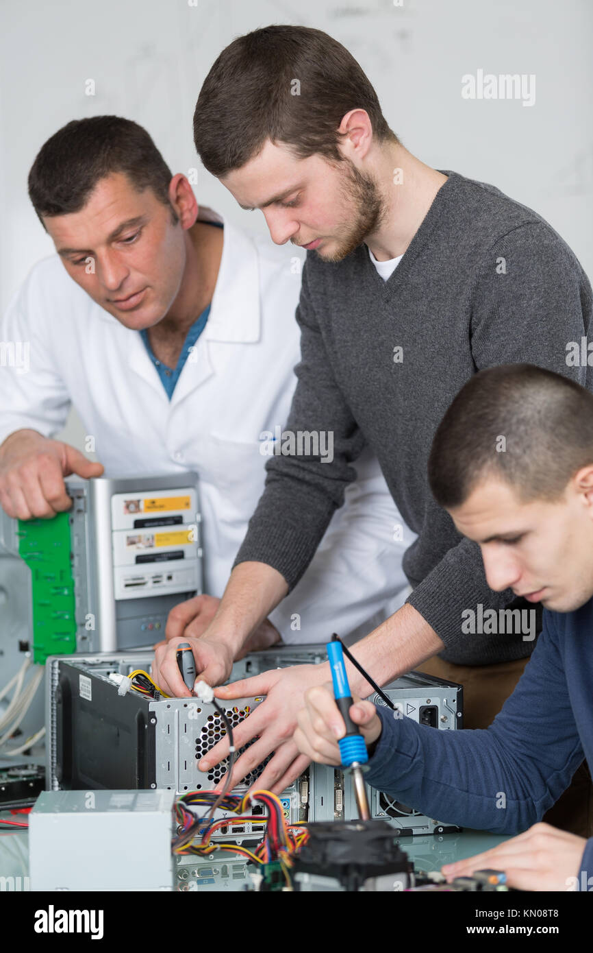 Elderly person student classroom hi-res stock photography and images ...