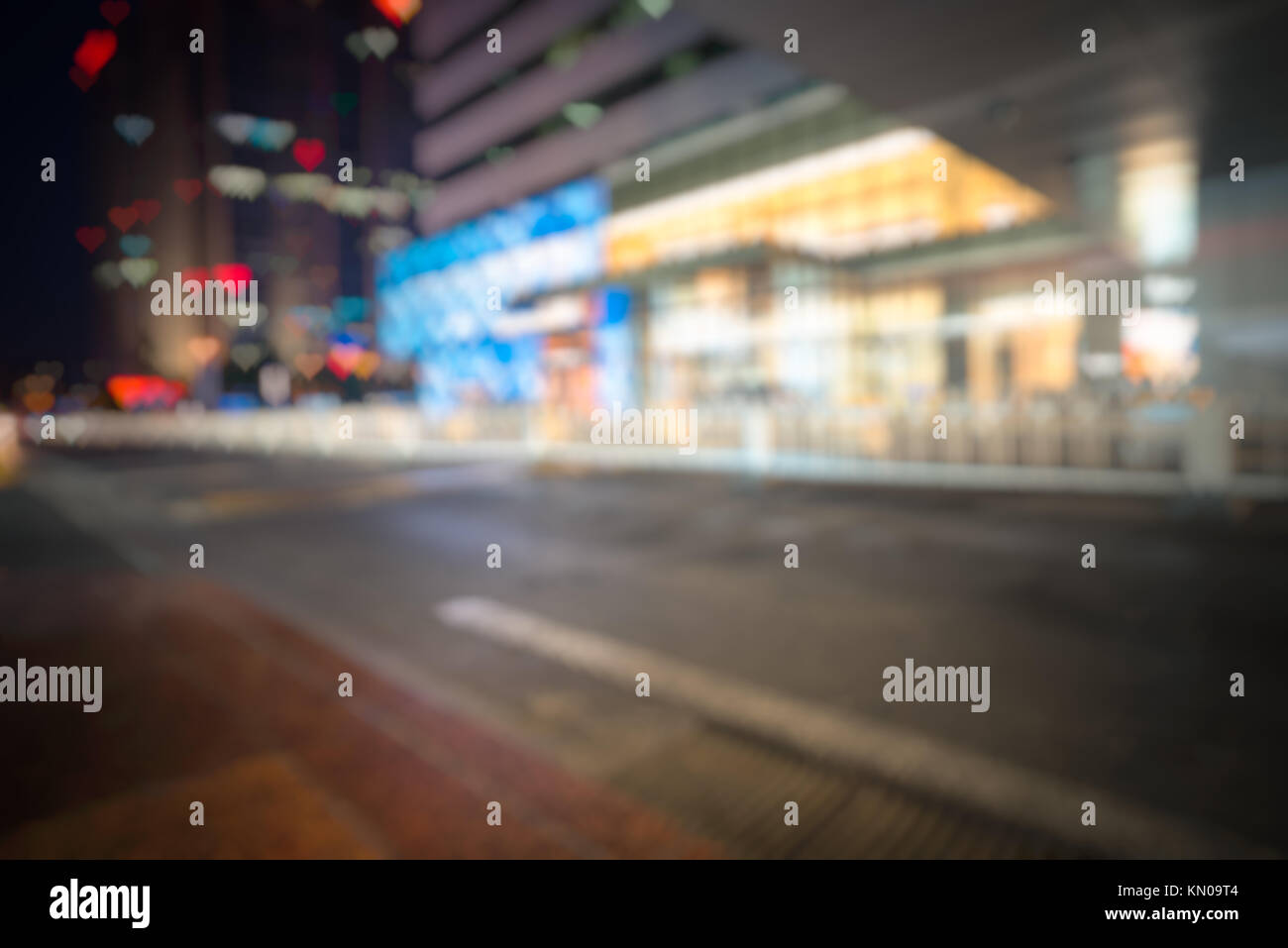 Blurred street scene hi-res stock photography and images - Alamy