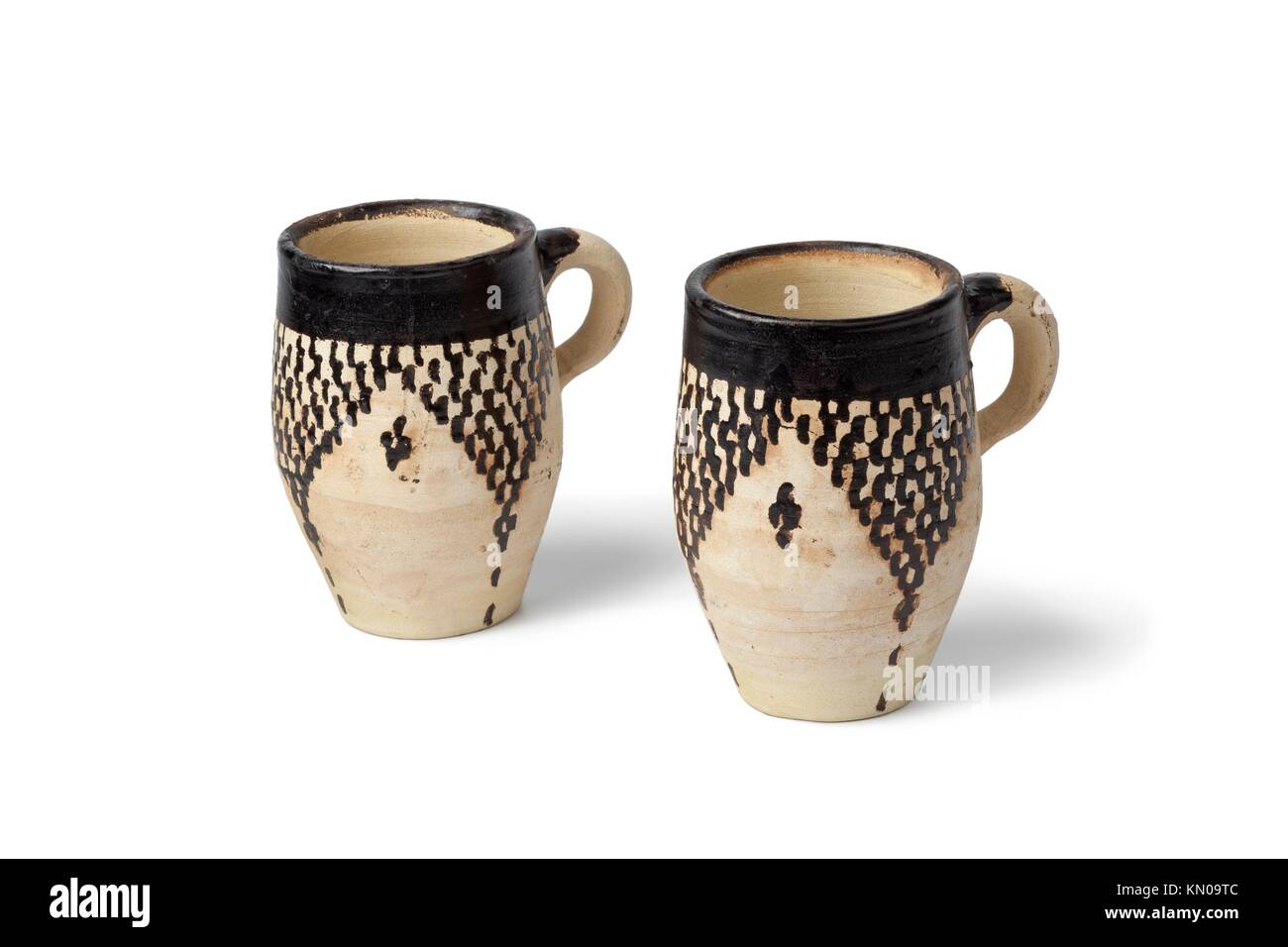 Traditional clay cups Cut Out Stock Images & Pictures - Alamy
