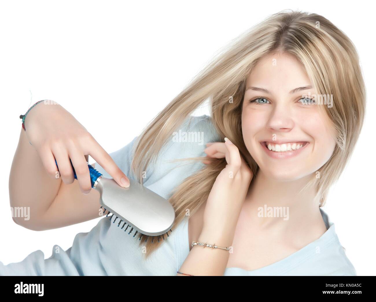 Conditioner hair hand hi-res stock photography and images - Alamy