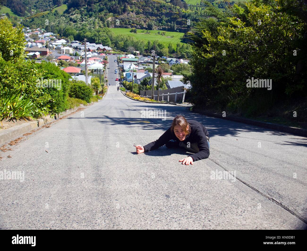 Baldwin street dunedin hi-res stock photography and images - Alamy
