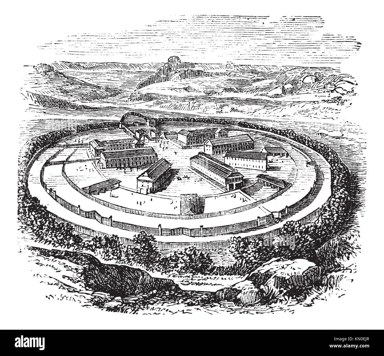 Dartmoor prison illustration hi-res stock photography and images - Alamy