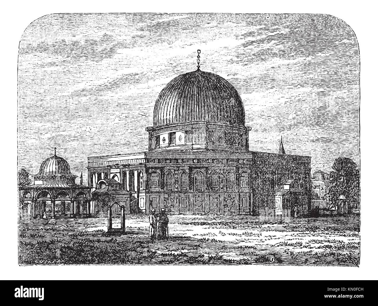Vintage Mosque Dome Drawing High Resolution Stock Photography and ...