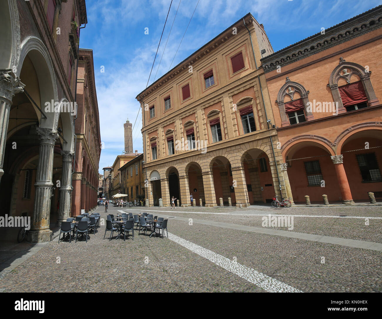 Portica of the Corte Isolano, one of the prime examples of Roman-Gothic ...