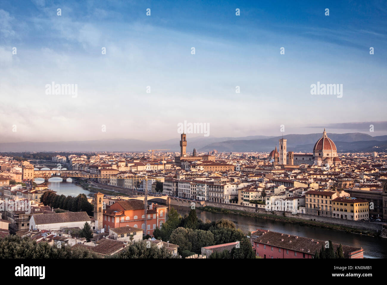 The skyline of Florence, Italy Stock Photo - Alamy