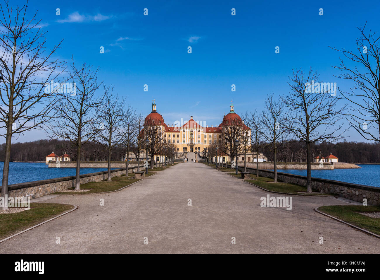Castle Moritzburg near Dresden in Saxonia in Germany Stock Photo - Alamy