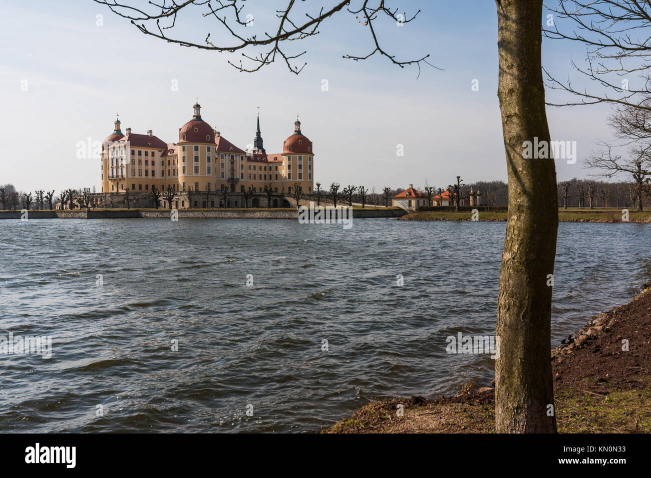 Castle Moritzburg near Dresden in Saxonia in Germany Stock Photo - Alamy