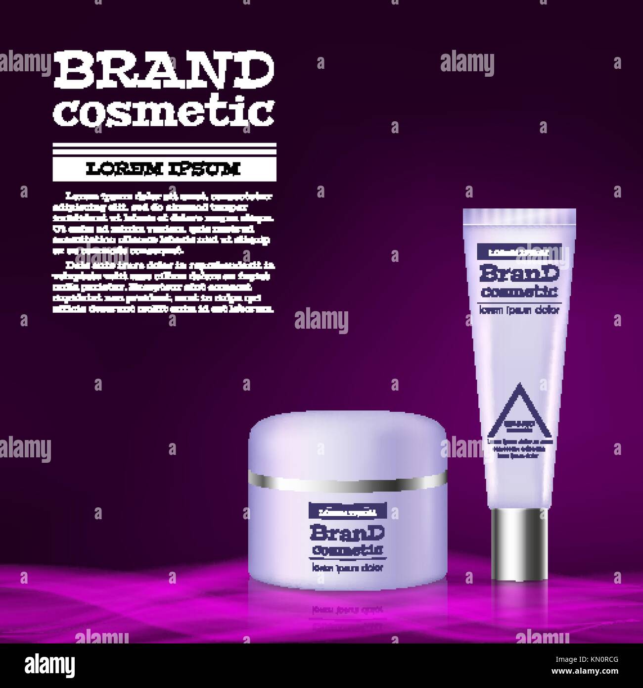 Cosmetic design hi-res stock photography and images - Alamy