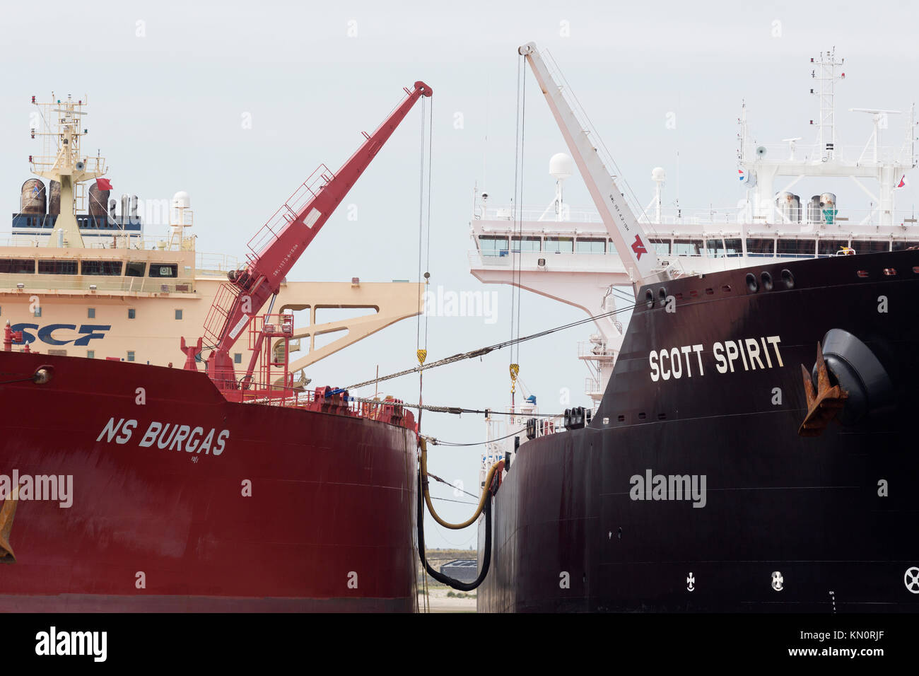 Ship shuttle tanker hi-res stock photography and images - Alamy