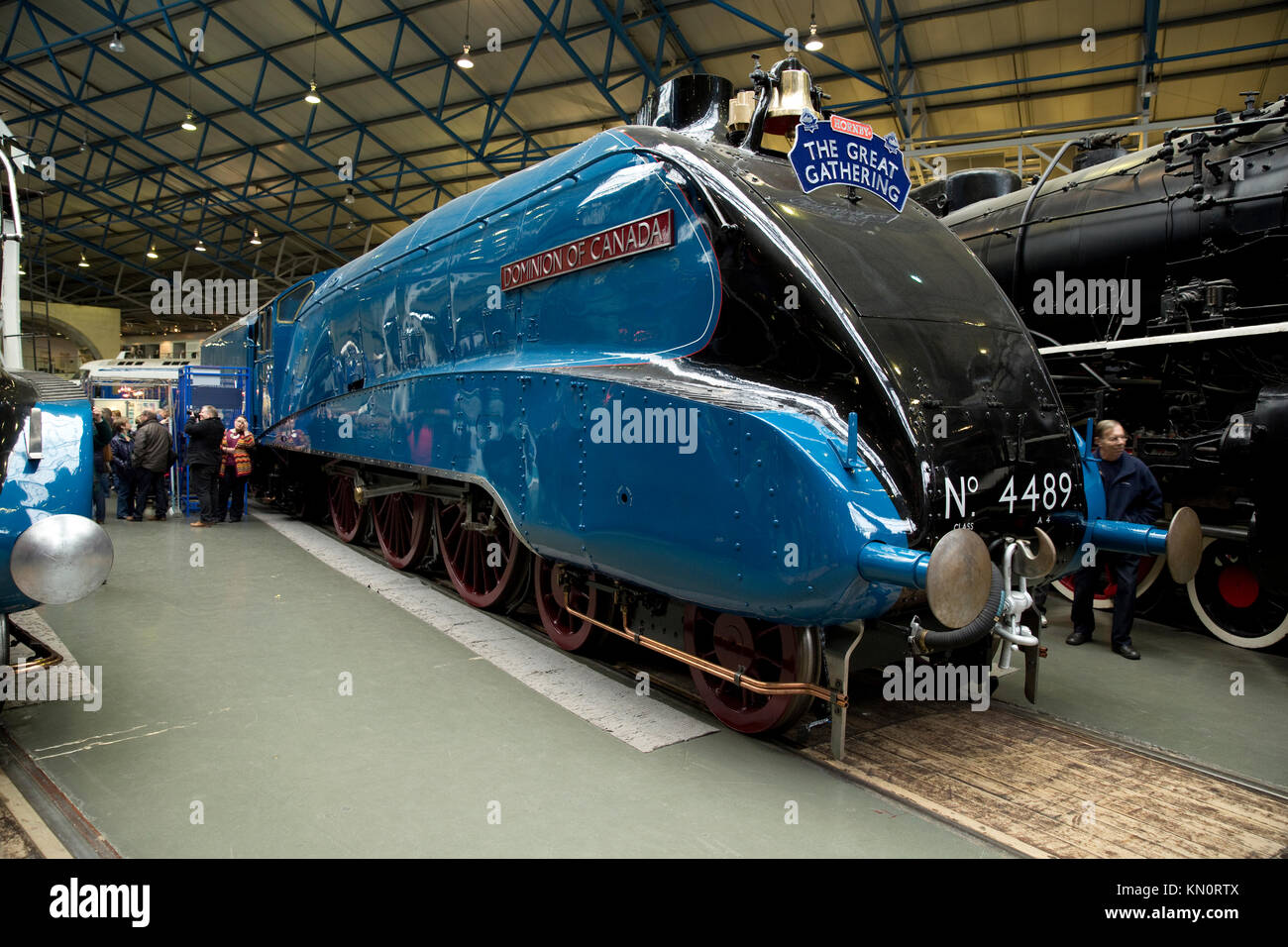 Dominion of Canada at the Great Gathering of A4 Steam Locomitives at ...