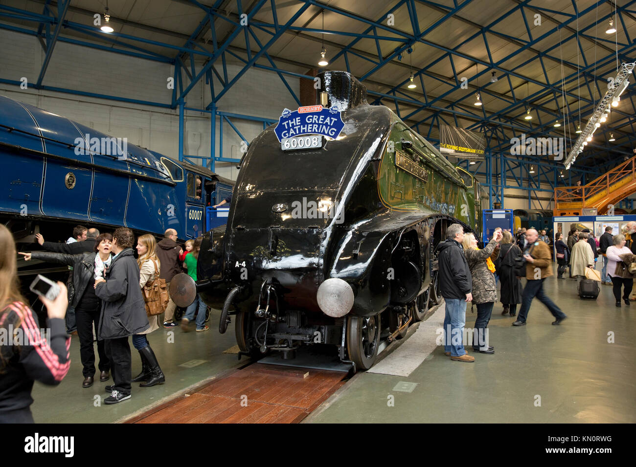 Dwight D Eisenhower 60008 at the Great Gathering of A4 Steam ...