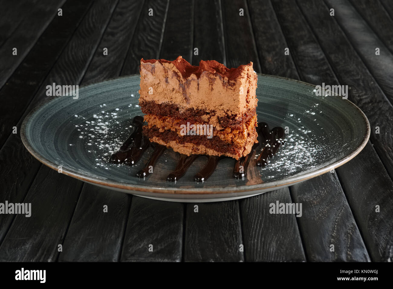 Piece delicious souffle cake hi-res stock photography and images - Alamy