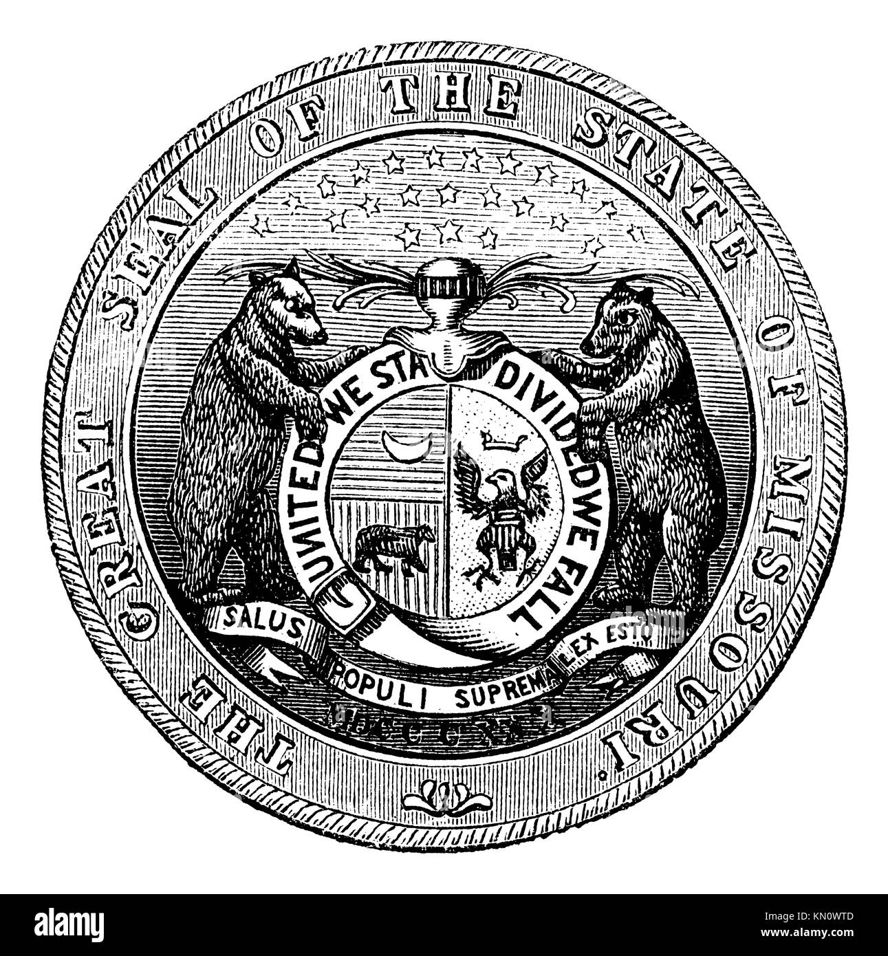 Emblem united states symbol Black and White Stock Photos & Images - Alamy