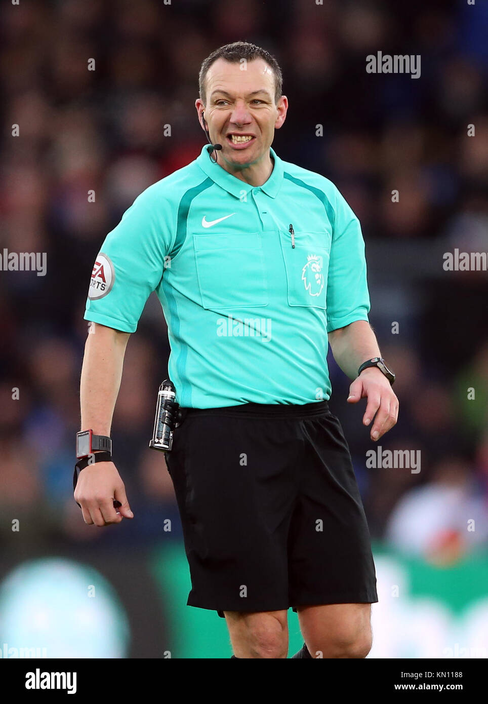 Referee Kevin Friend during the Premier League match at Selhurst Park ...