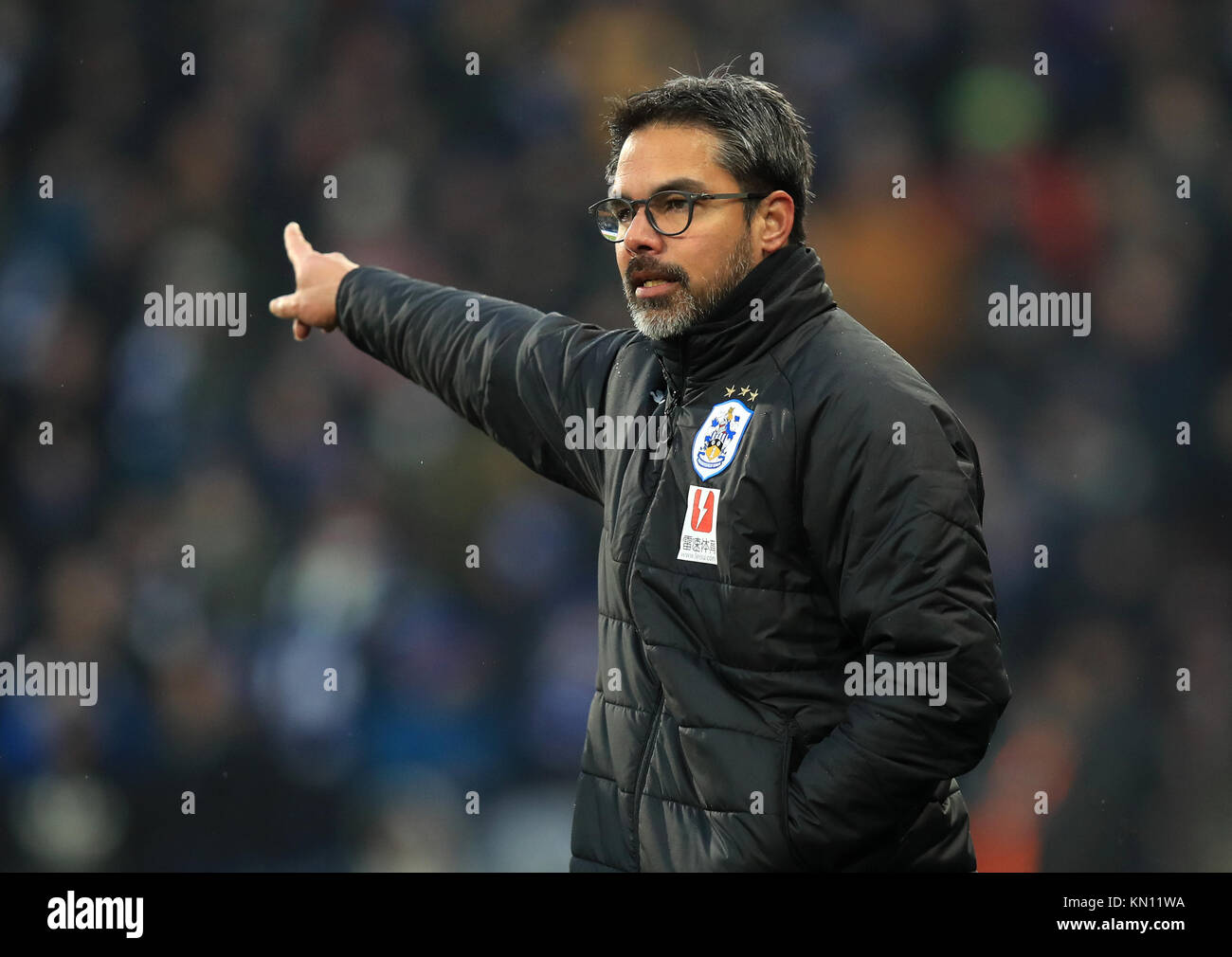 Huddersfield Town manager David Wagner during the Premier League match ...