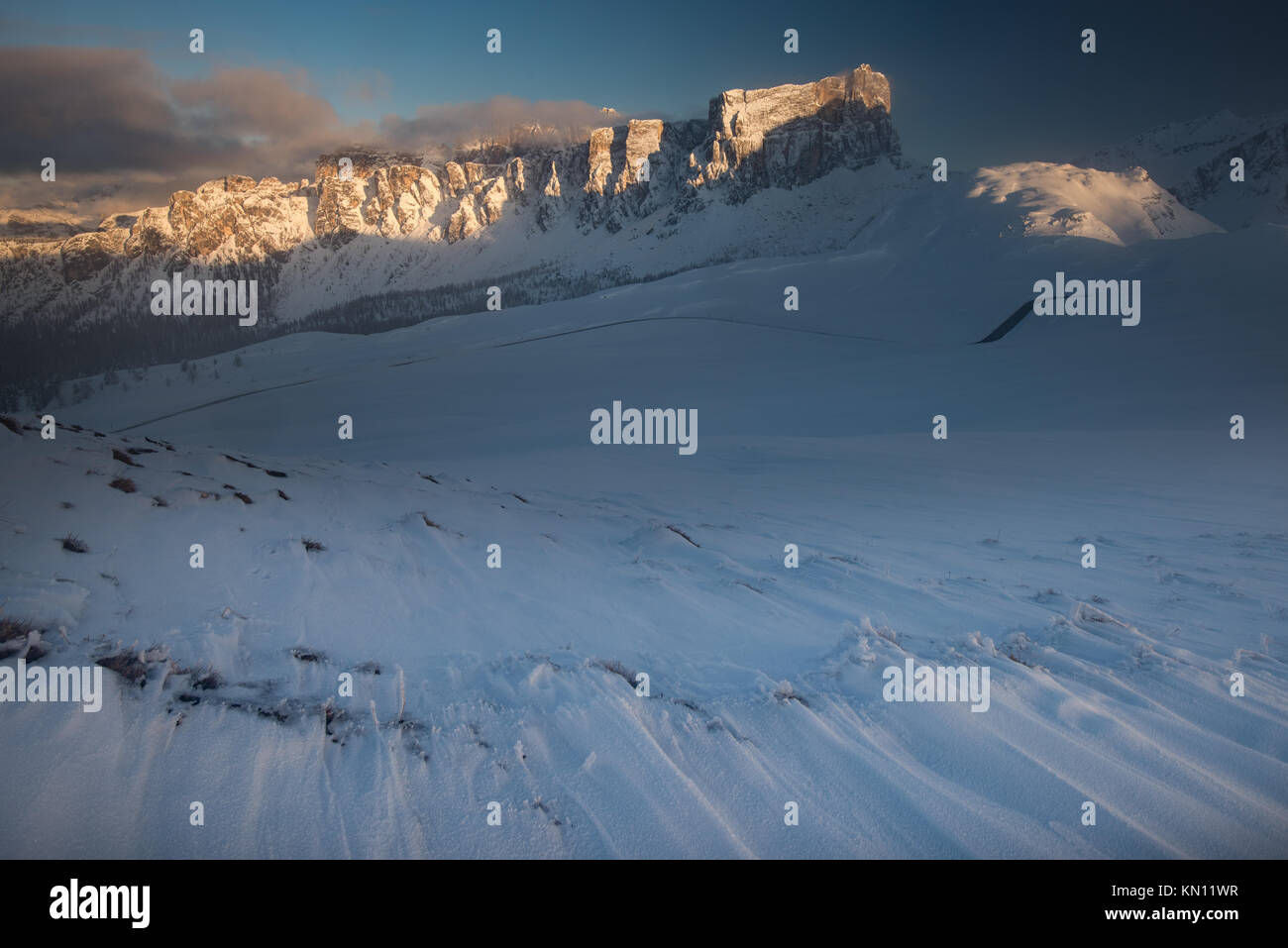 Giau Pass The Dolomites Stock Photo - Alamy