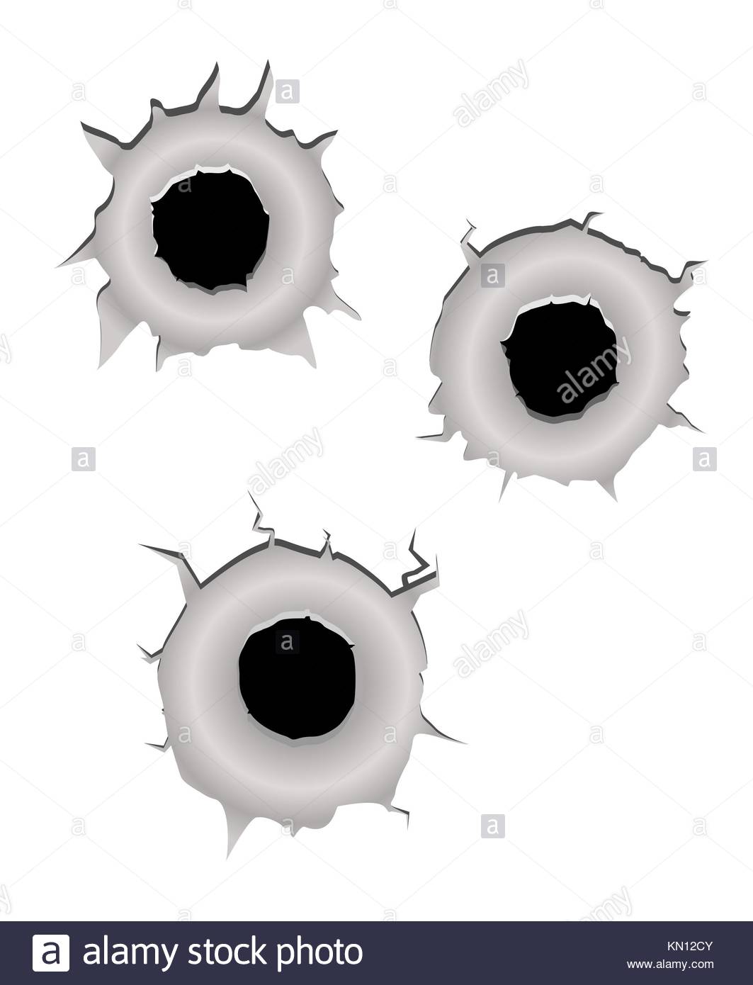 Bullet Hole Through Metal Sign Stock Photos & Bullet Hole Through Metal ...