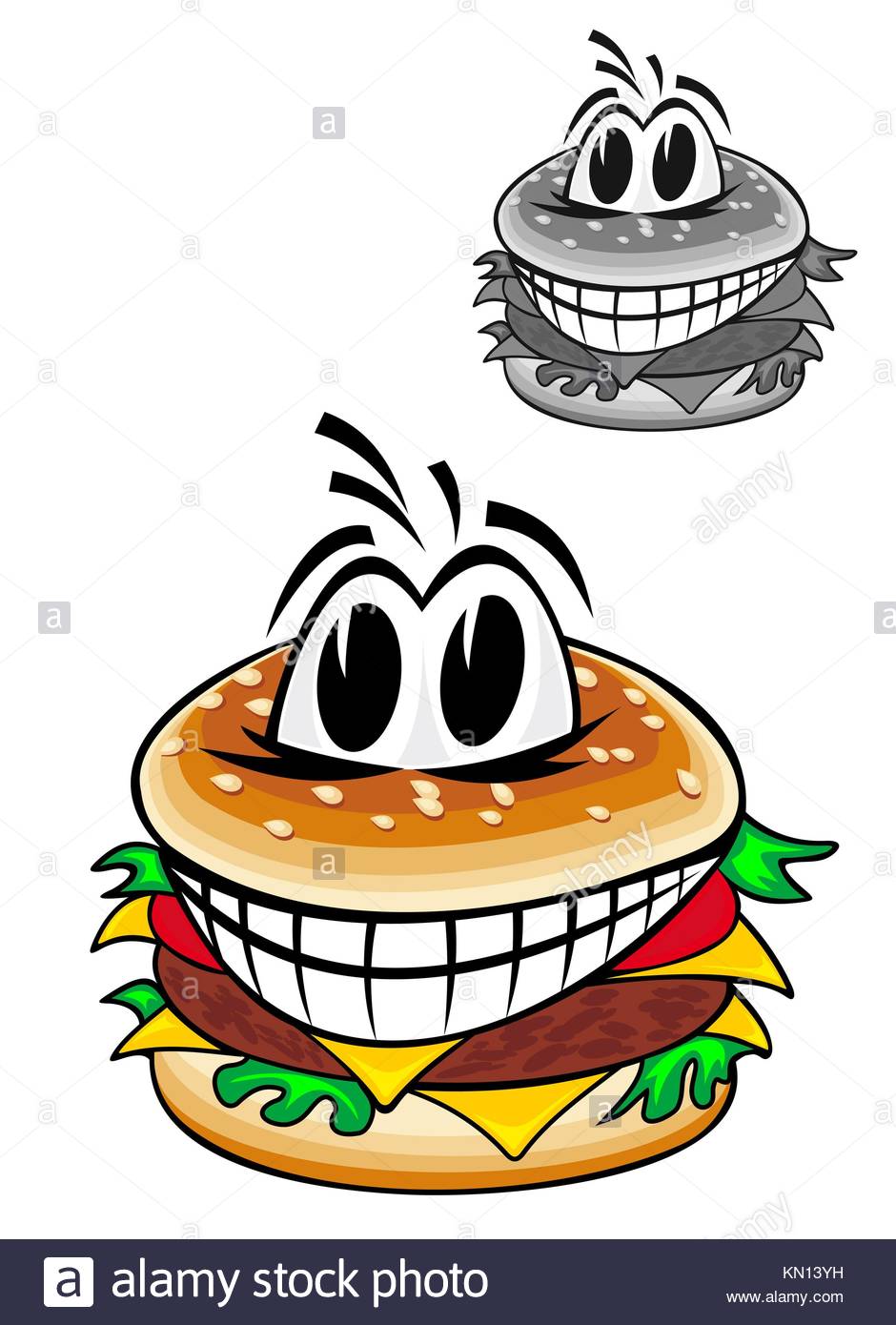 Cartoon Burger Stock Photos & Cartoon Burger Stock Images - Alamy