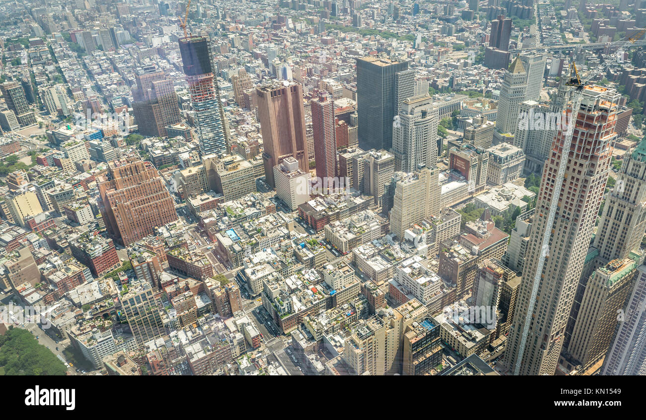 New york soho aerial hi-res stock photography and images - Alamy