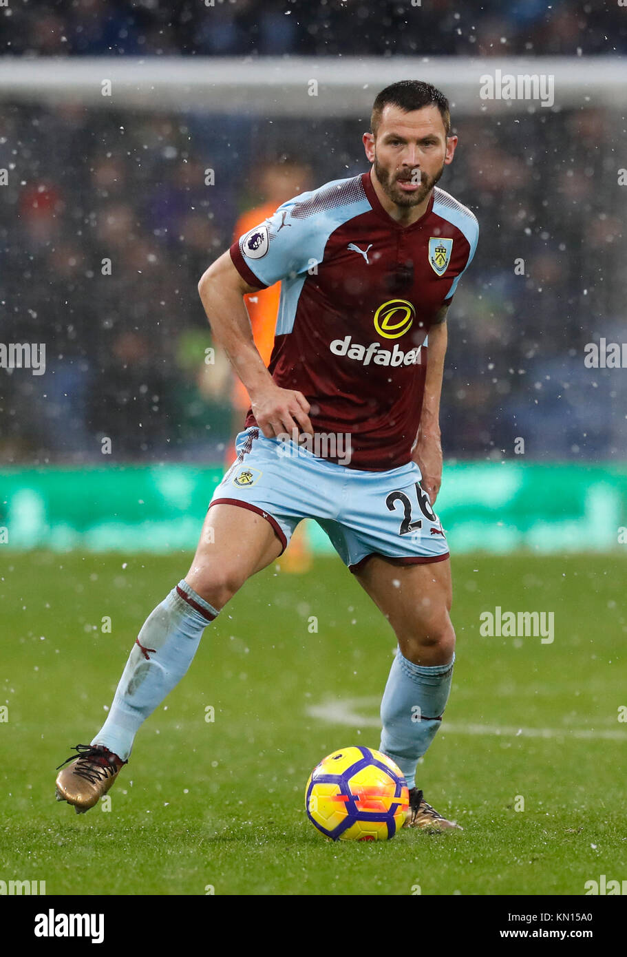 Burnley's Phil Bardsley Stock Photo - Alamy