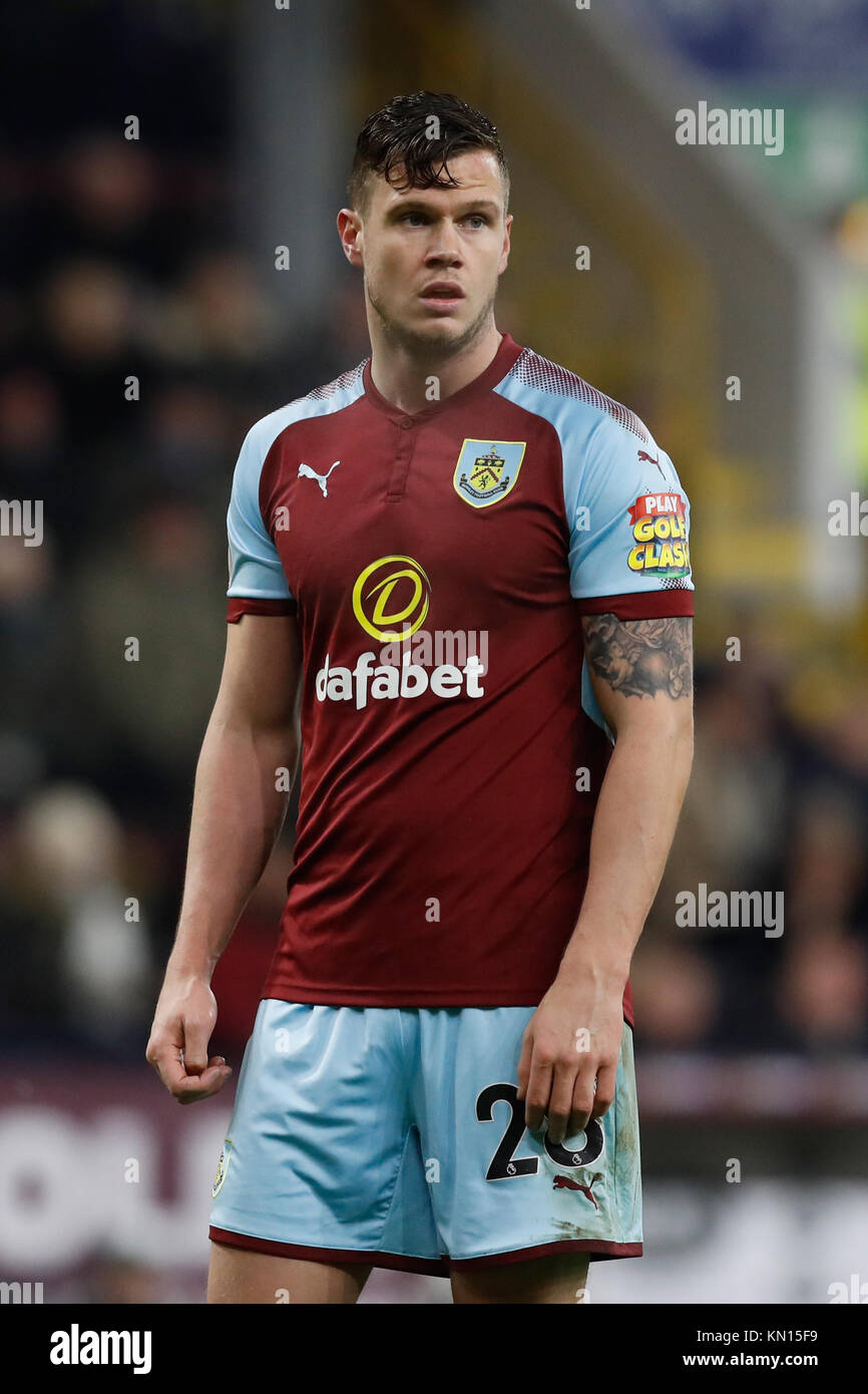 Burnley's Kevin Long Stock Photo - Alamy