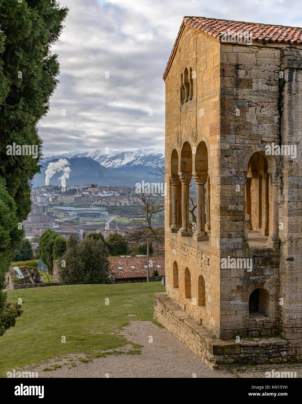 Pre romanesque architecture in asturias hi-res stock photography and ...